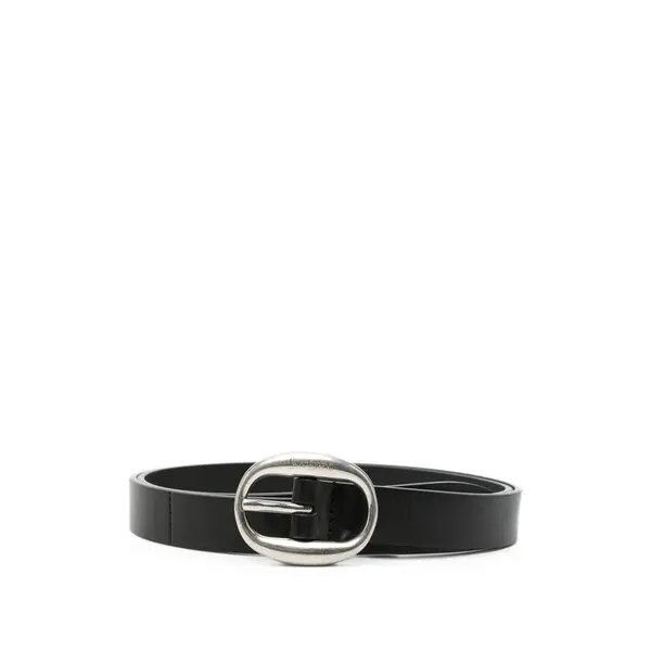 Saint Laurent Oval Buckle Belt