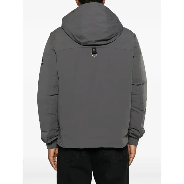 Moose Knuckles Grey Jackets Hooded Jackets - Gray