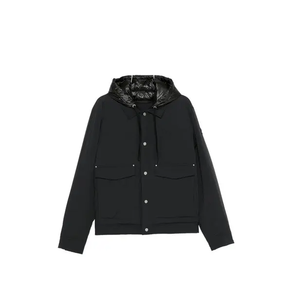 Moose Knuckles Jackets Hooded Jackets - Black
