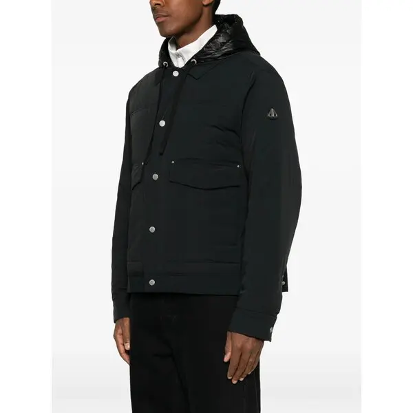 Moose Knuckles Jackets Hooded Jackets - Black