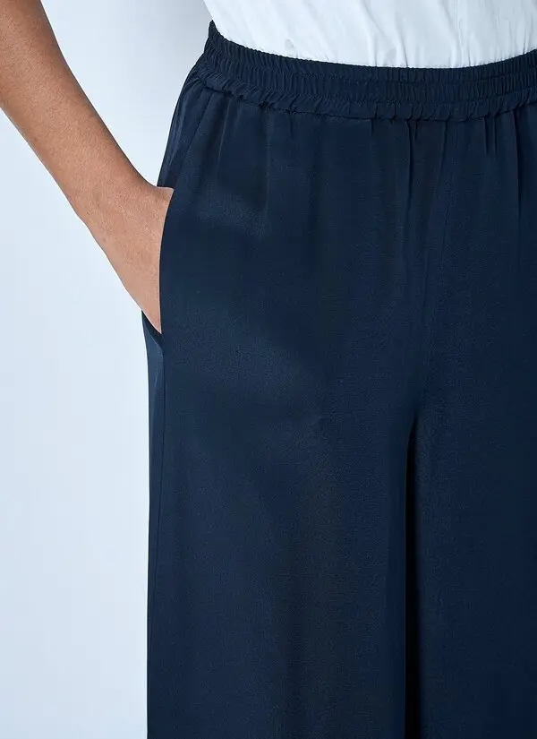 Max Mara Wide-leg Silk Trousers