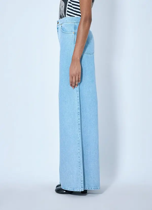 Max Mara Wide-leg Denim Trousers
