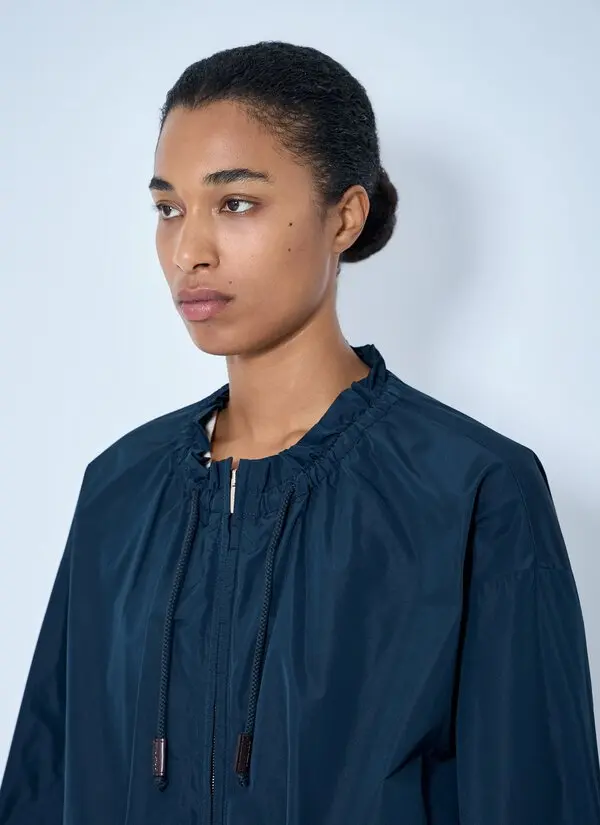 Max Mara Water-repellent Taffeta Bomber Jacket