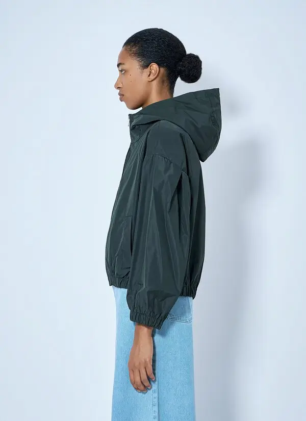 Max Mara Hooded Zip Jacket - Green