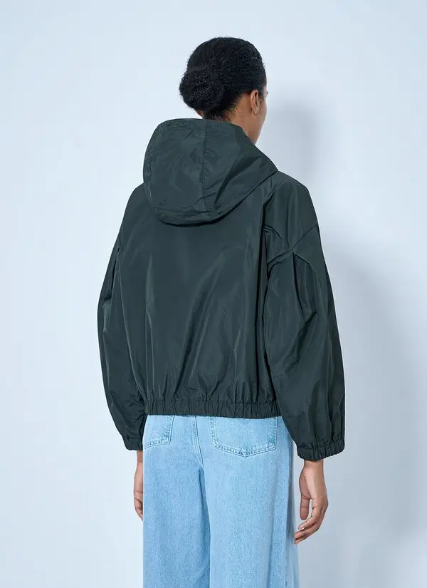 Max Mara Hooded Zip Jacket - Green