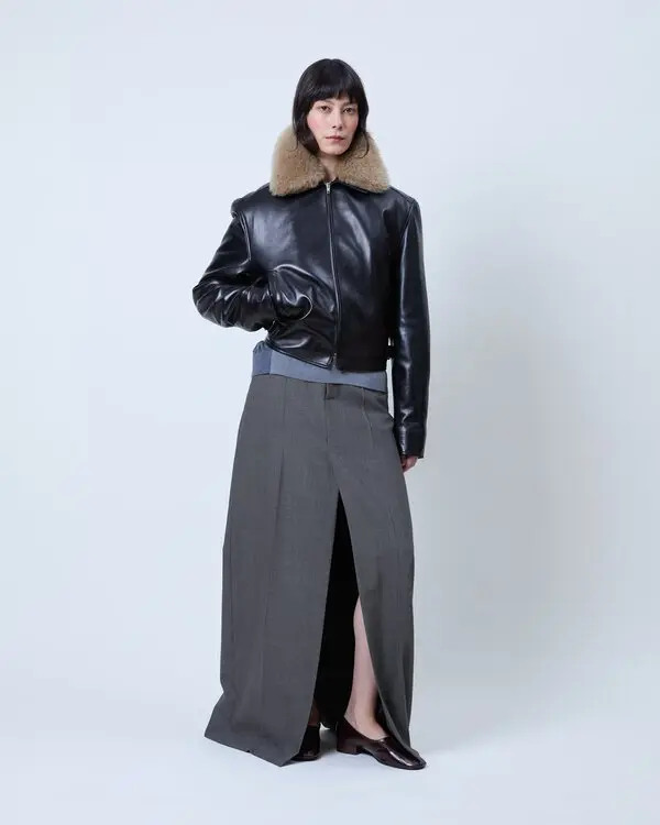 Phoebe Philo Cropped Aviator Jacket
