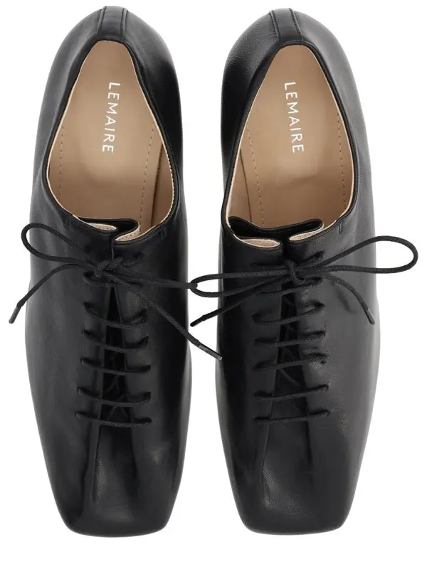 LEMAIRE Scarpa Derbies Classic Souris 55 - Black