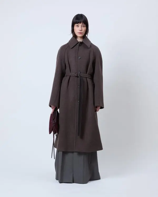 Phoebe Philo Curve Shoulder Coat