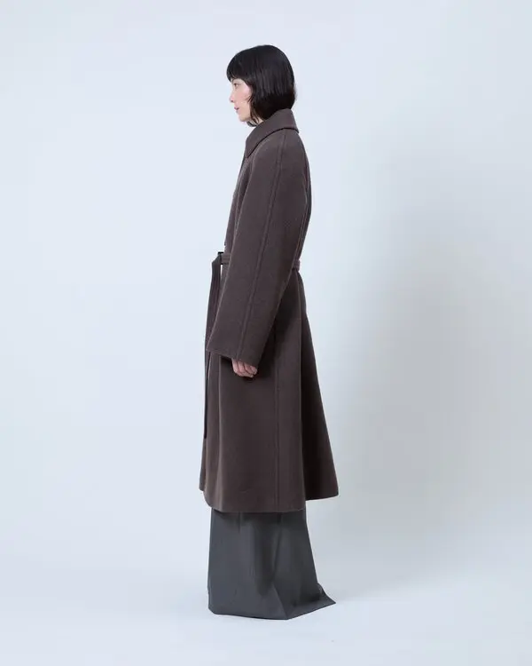 Phoebe Philo Curve Shoulder Coat