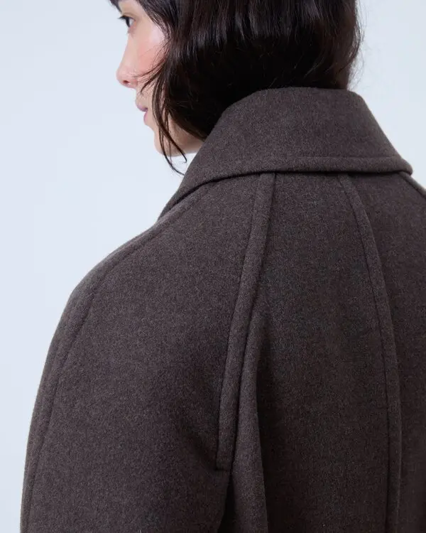 Phoebe Philo Curve Shoulder Coat