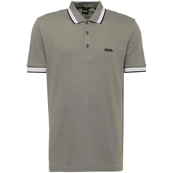 BOSS Grey Polo Shirts