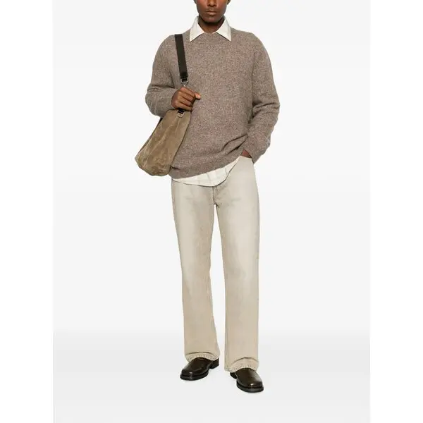 A.p.c. Crew Neck Sweater - Brown