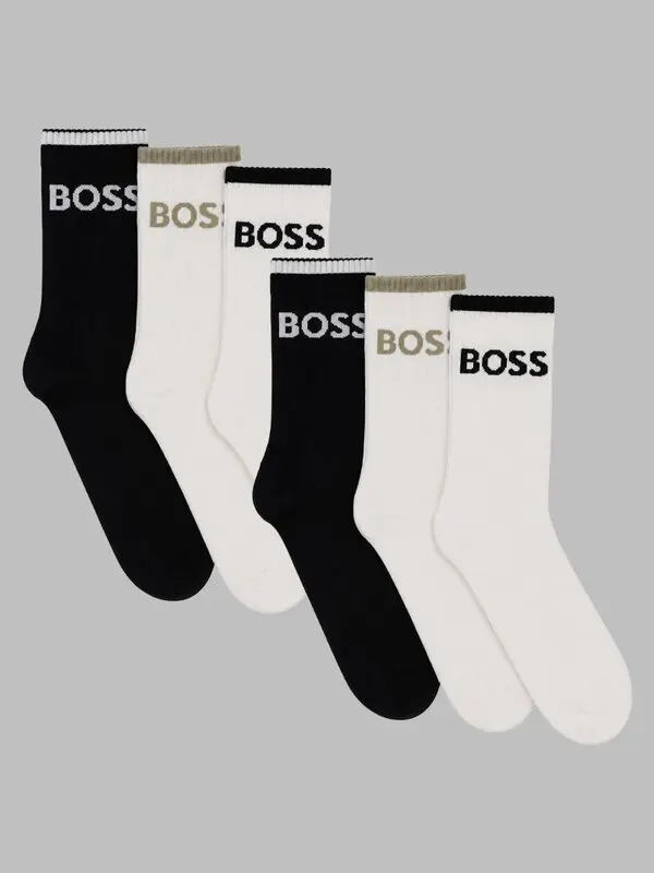 BOSS Crew Socks Set Of Six