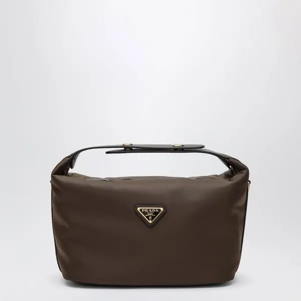 Prada Cherie Mini Bag In Re-nylon, Burnt - Brown