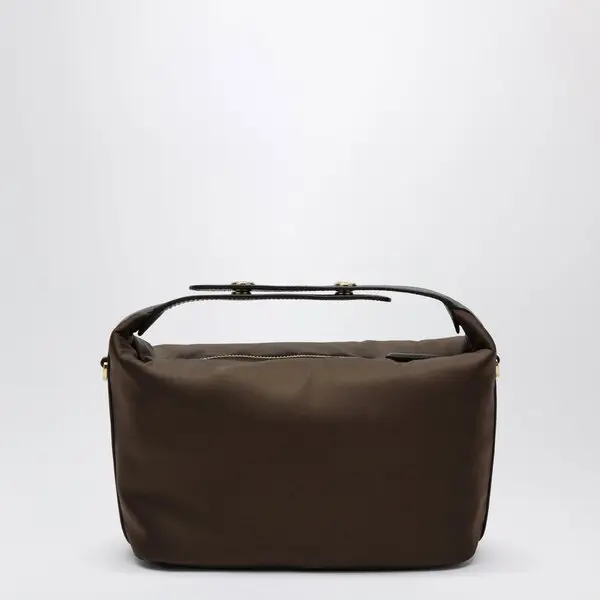 Prada Cherie Mini Bag In Re-nylon, Burnt - Brown