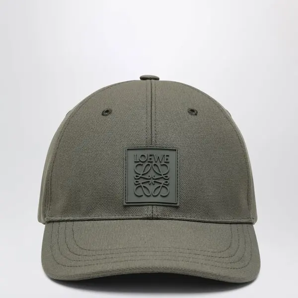 Loewe Khaki Hat With Anagram Logo