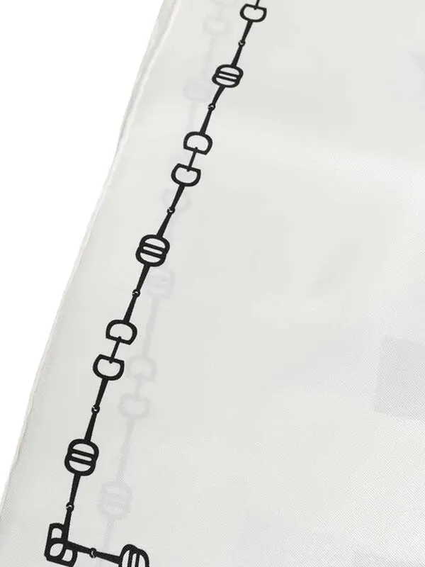 Celine Printed Silk Foulard