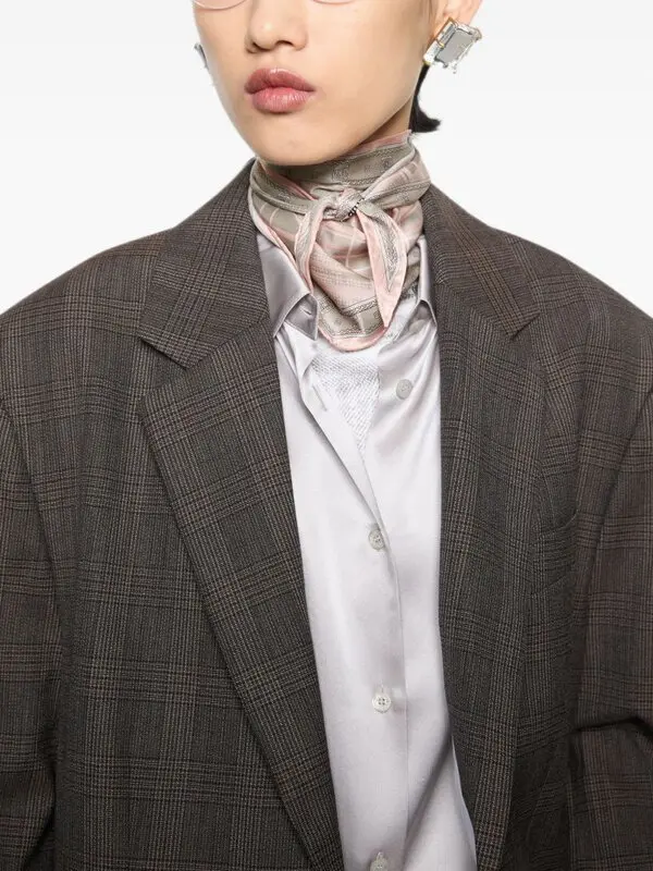 Acne Studios Printed Silk Headband