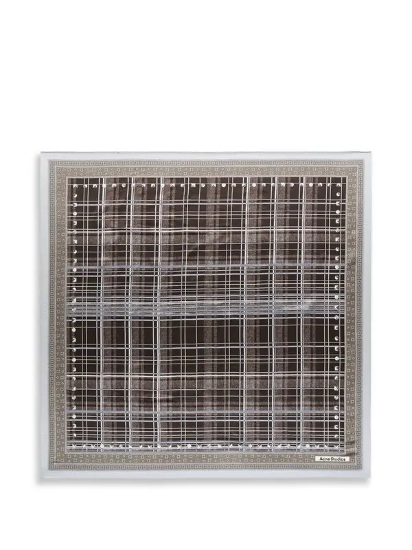 Acne Studios Printed Silk Foulard