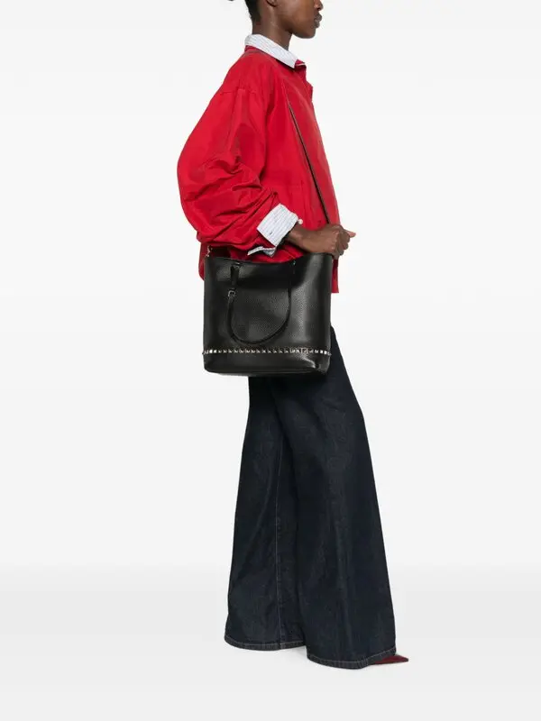 Valentino Garavani Rockstud Medium Leather Tote Bag