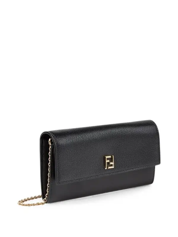 Fendi Leather Continental Wallet