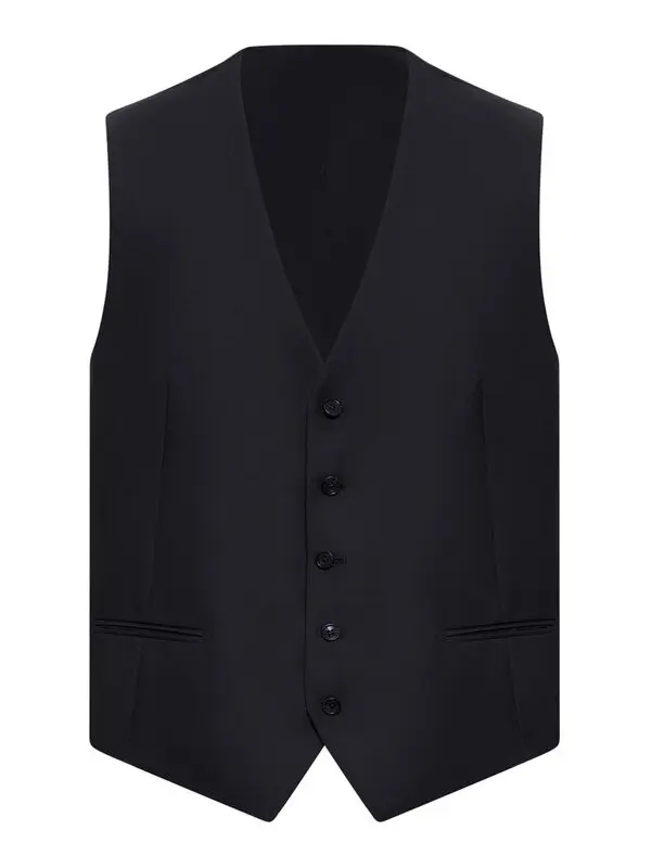 Tagliatore Bruce Tailored Wool Suit With Vest