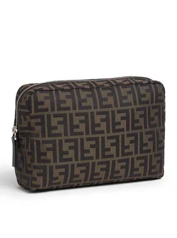 Fendi Beauty Case In Superlight Ff Zucca Fabric