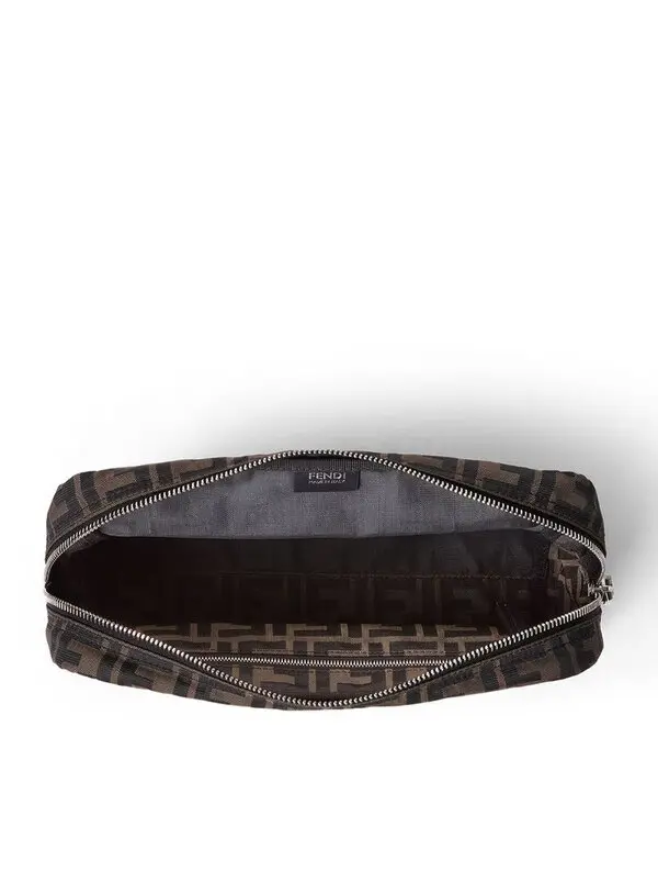 Fendi Beauty Case In Superlight Ff Zucca Fabric