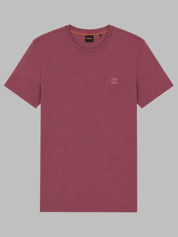 BOSS T-shirt Tales Con Patch Logo