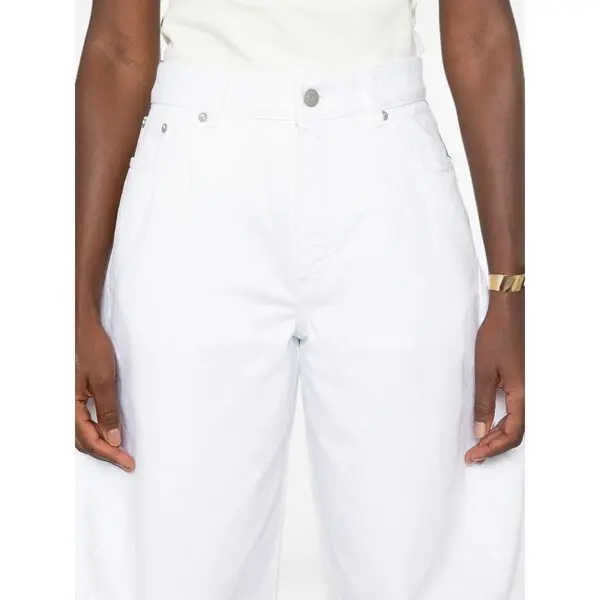 Alaïa Cotton Wide-leg Jeans
