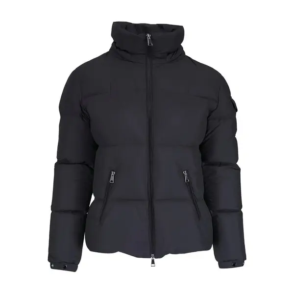 Moncler Quilted Puffer Jacket With Detachable Hood - Multicolor