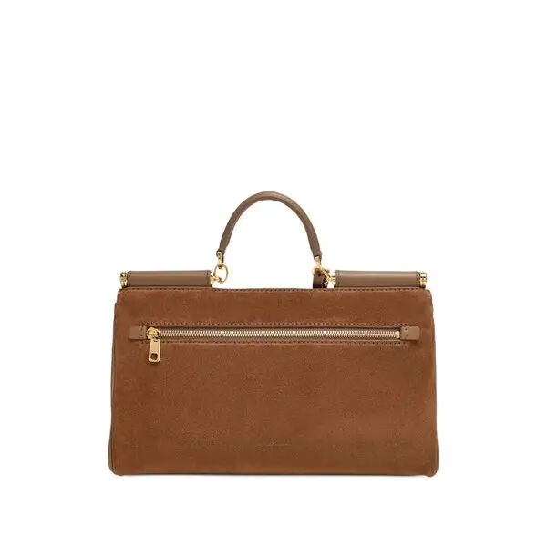 Dolce & Gabbana Calfskin Top Handle Bag