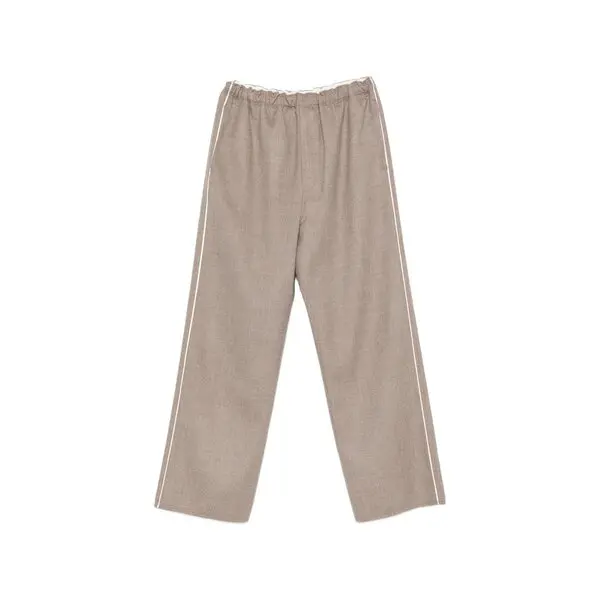 Carven Neutrals Trousers Tailored Trousers