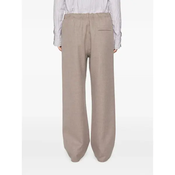 Carven Neutrals Trousers Tailored Trousers