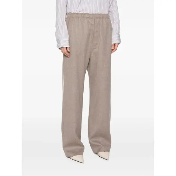 Carven Neutrals Trousers Tailored Trousers