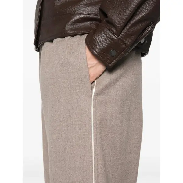 Carven Neutrals Trousers Tailored Trousers