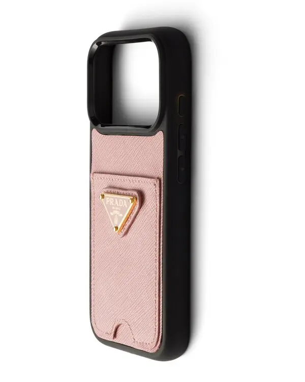 Prada Saffiano Leather Case For Iphone 17 Pro