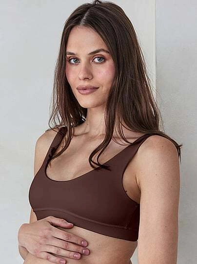 Victoria's Secret Bumpsuit The Reversible Comfy Bra - Brown