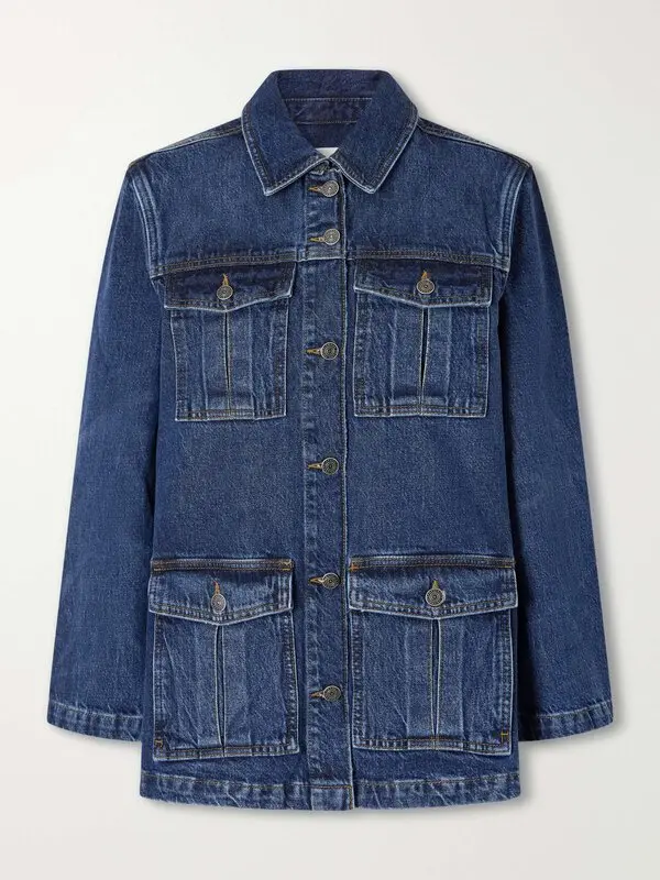 FRAME The Denim Utility Denim Jacket