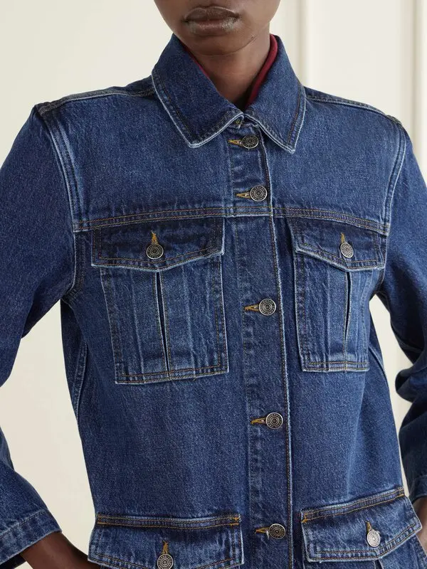 FRAME The Denim Utility Denim Jacket