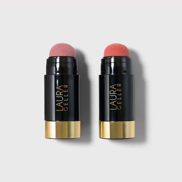 Laura Geller Beauty Serum Blush Cheek Tint Makeup Duo - Practical Pink/blushing Berry