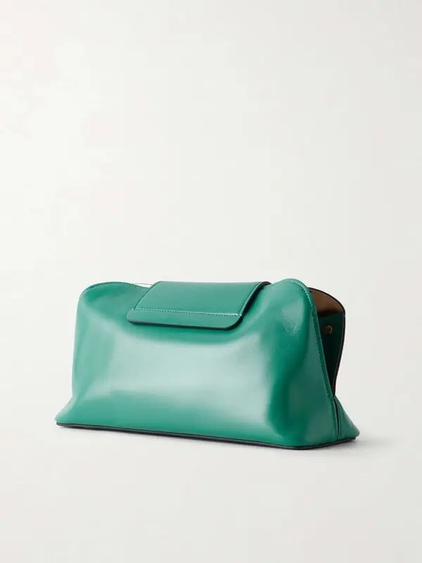 Versace Vivienne Medusa-detailed Leather Clutch