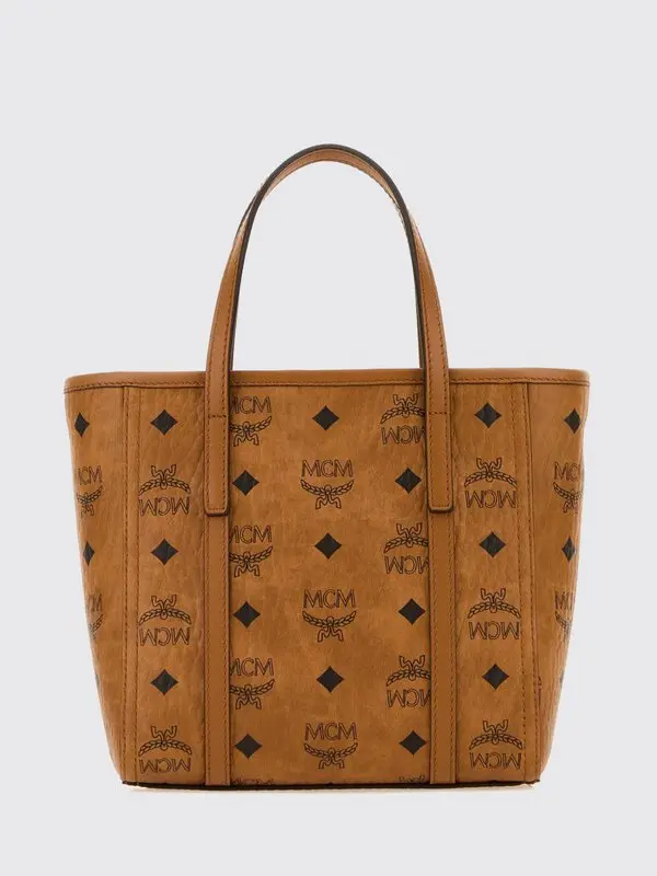 Mcm Toni Logo-print Coated Cotton Mini Crossbody Bag