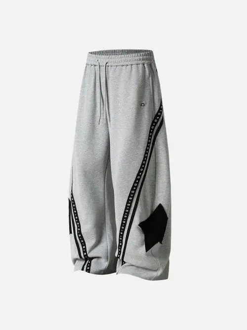 AELFRIC EDEN Panel Baggy Barrel Sweatpants