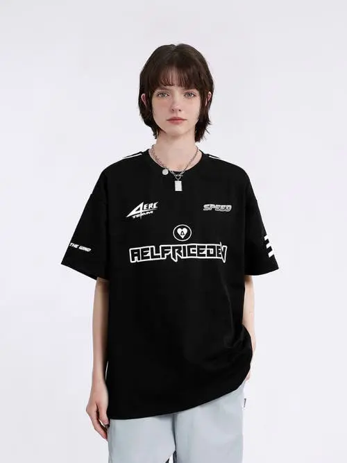 AELFRIC EDEN Racing Graphic Sport Style T-shirt