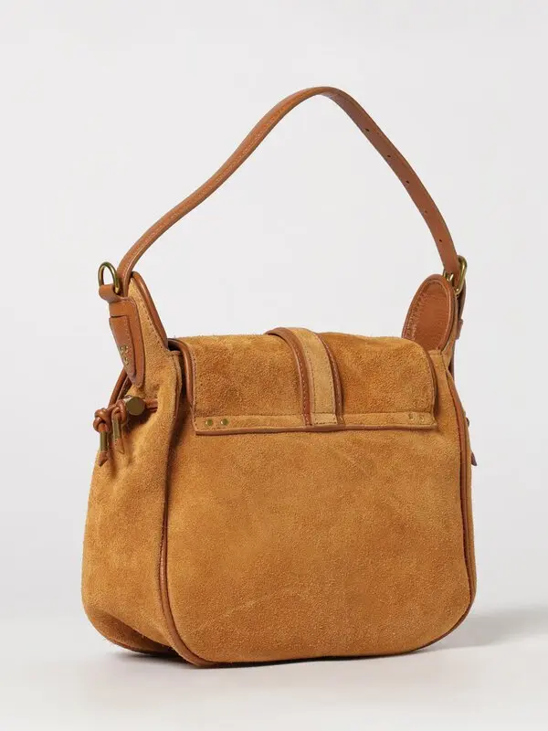 Jérôme Dreyfuss Gilda Small Suede Calfskin Shoulder Bag