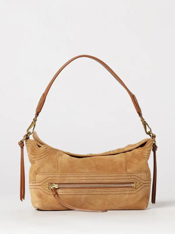 Jérôme Dreyfuss Lucky Mini Suede Calfskin Shoulder Bag