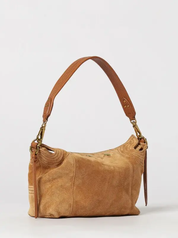 Jérôme Dreyfuss Lucky Mini Suede Calfskin Shoulder Bag