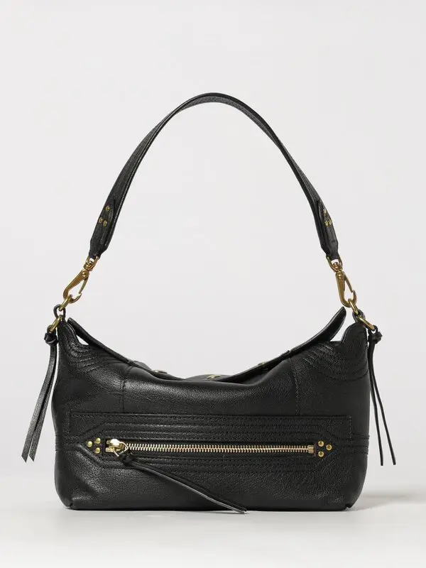 Jérôme Dreyfuss Lucky Mini Buffalo Leather Shoulder Bag With Removable Handle