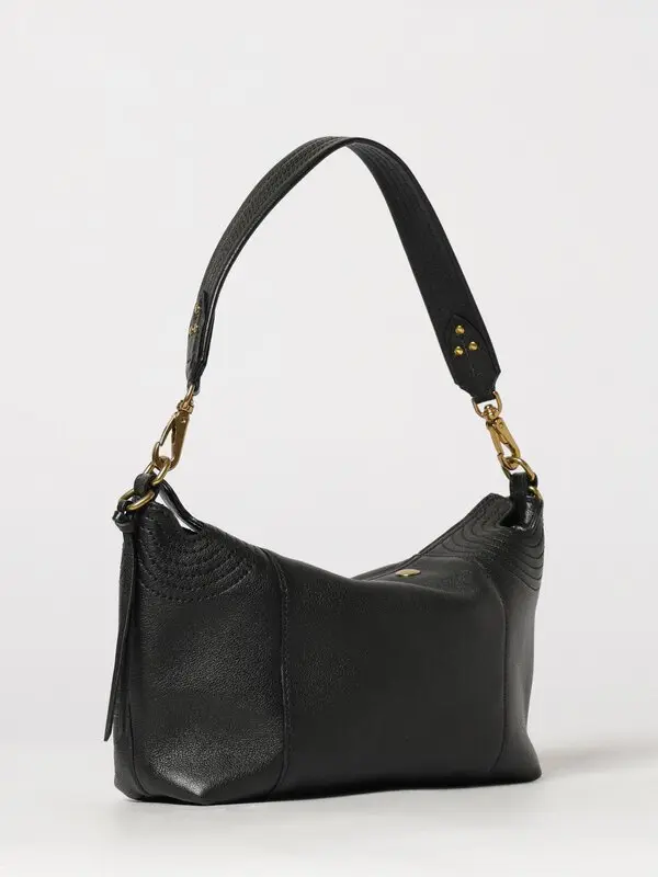 Jérôme Dreyfuss Lucky Mini Buffalo Leather Shoulder Bag With Removable Handle